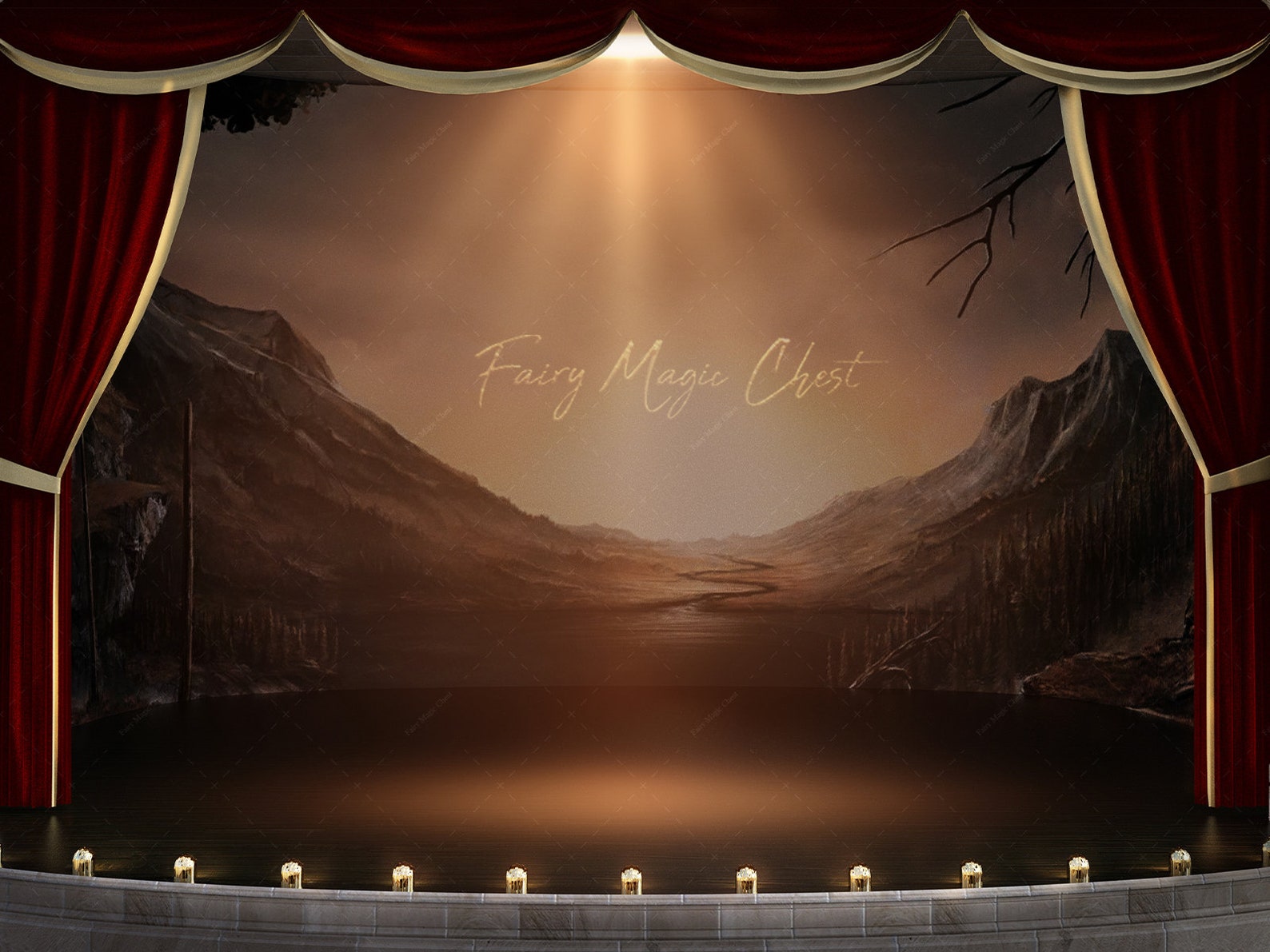 Classic Theater Stage Digital Backdrop: Ballet Photography (JPG) - Etsy ...