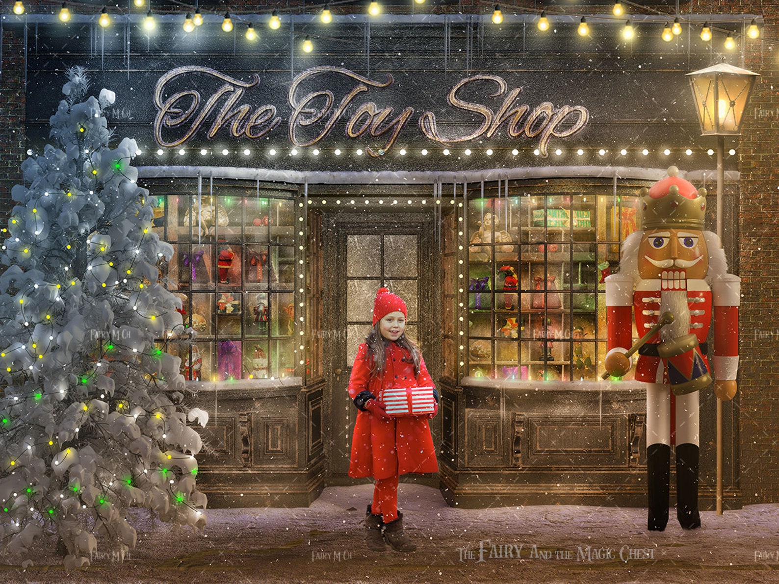 Digital Backdrop / Background With Old Toys Shop Great for - Etsy