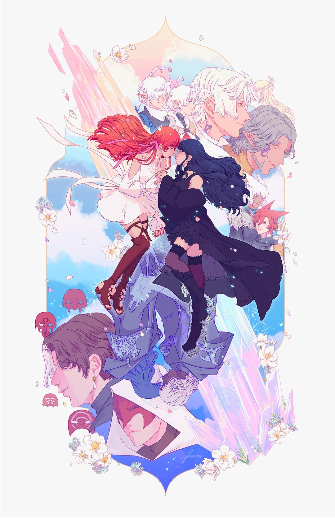 FFXIV - Eden Print - Etsy