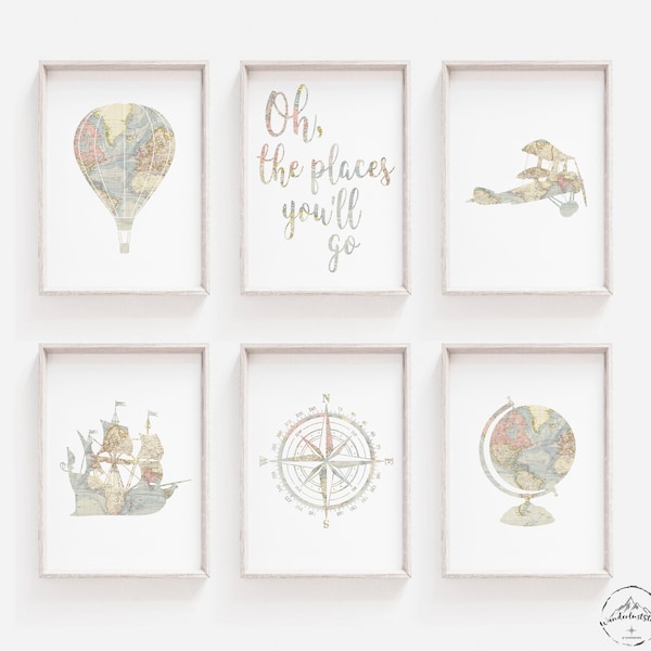 Wanderlust Wall Art - Etsy