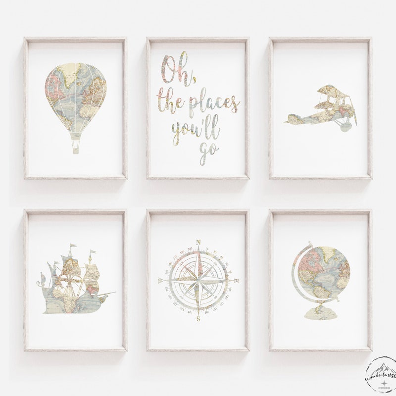 Wanderlust Art - Etsy