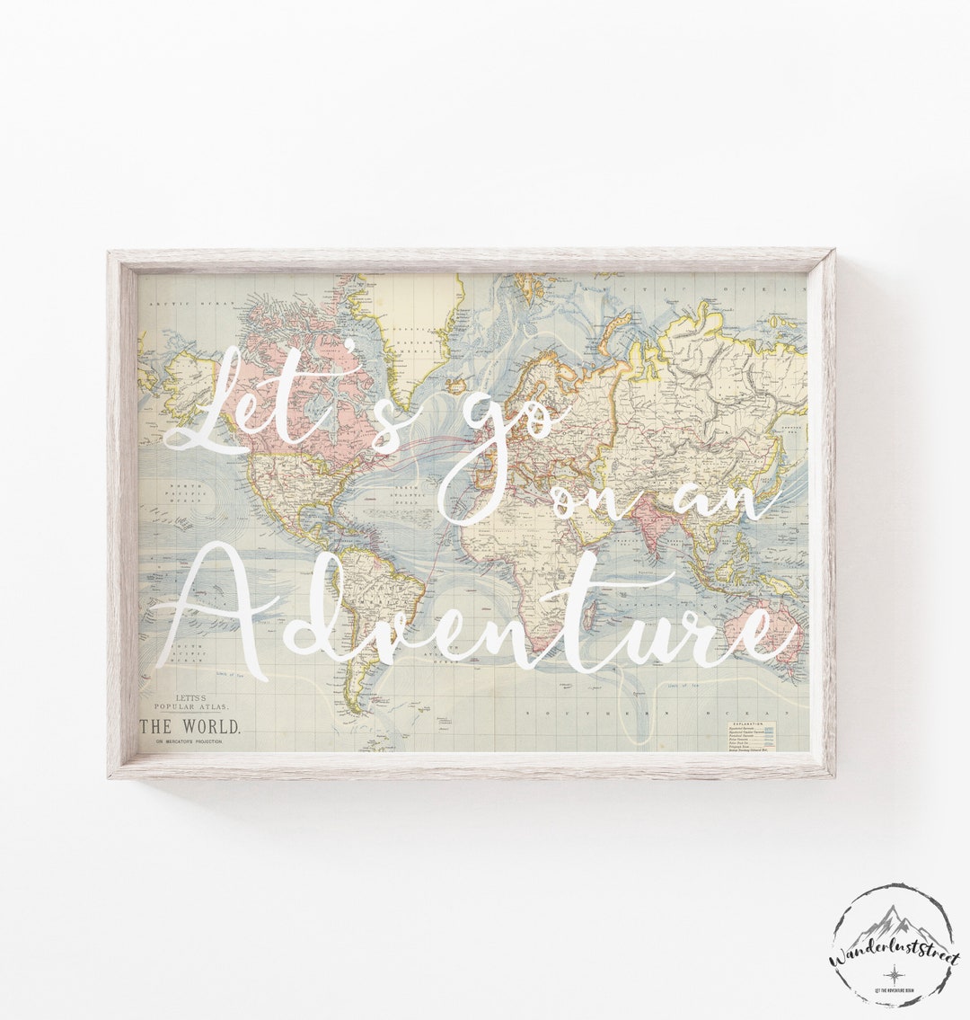 Adventure Wall Decor, Nursery Wall Art, Travel Nursery Print, DIGITAL ...