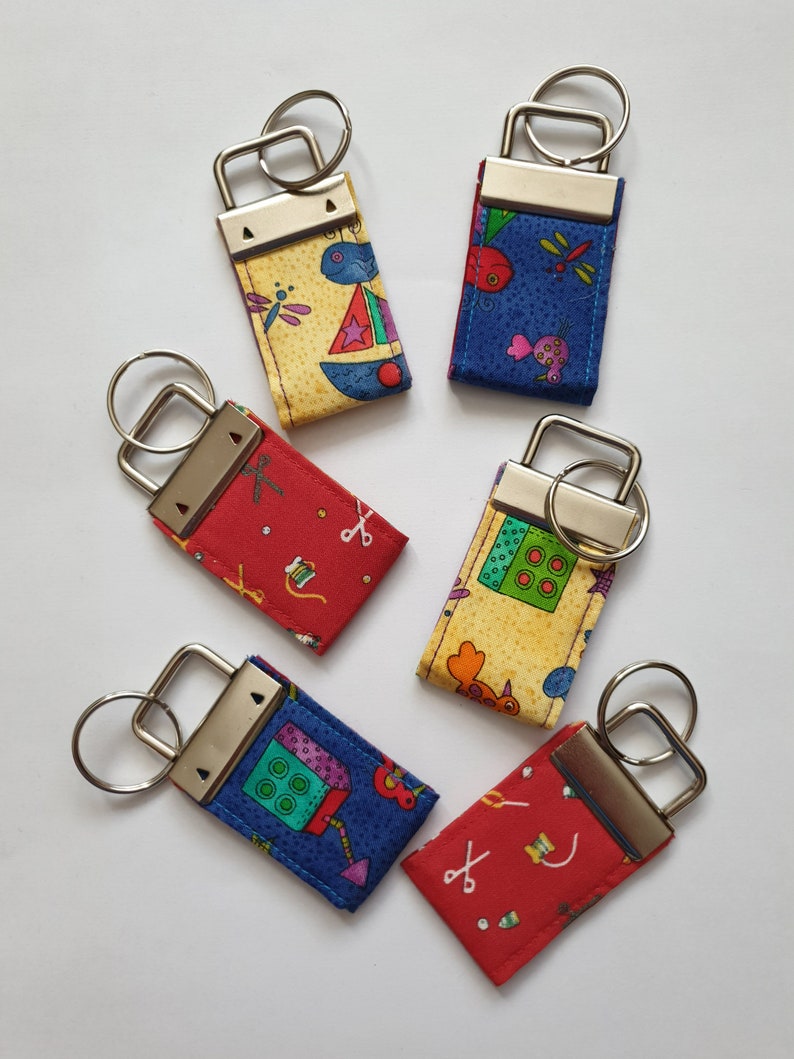 Fabric Key Fobs - Etsy