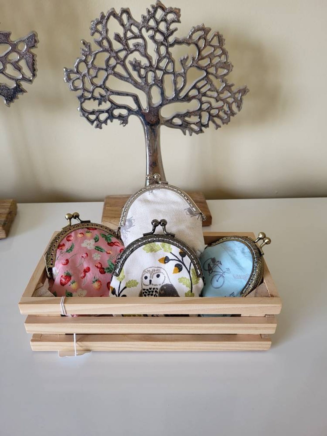 Small Fabric Coin Purse - Etsy