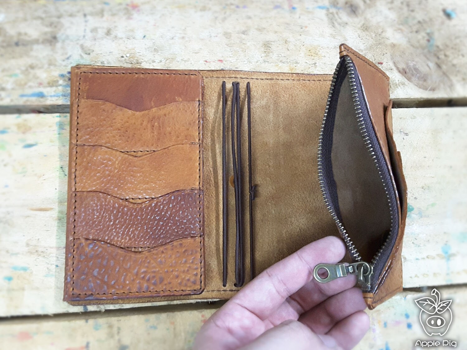 Add Onapple Pig Wallet Pocket - Etsy