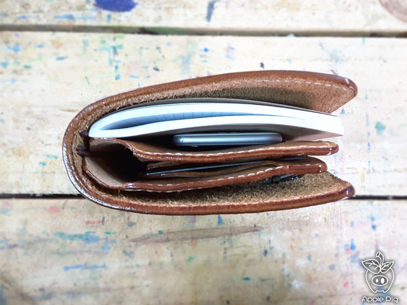 Apple Pig Wallet Insert 2 - Etsy