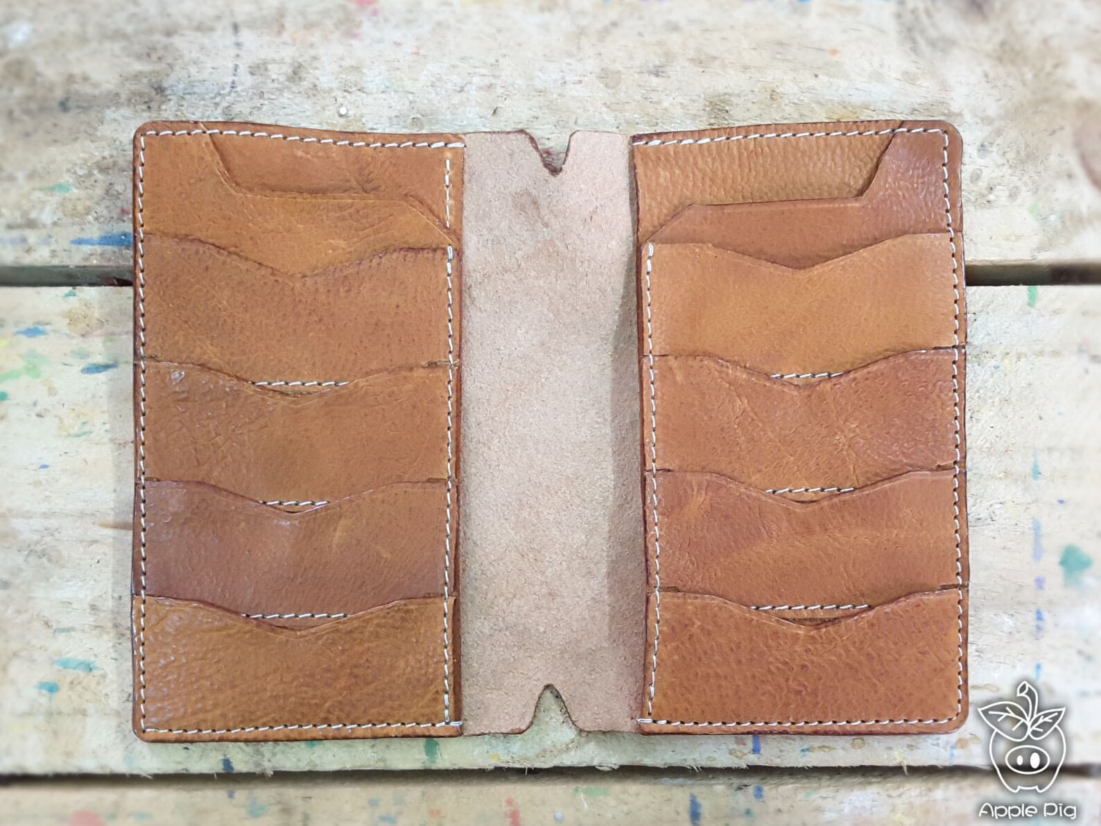 Apple Pig Wallet Insert 2 - Etsy