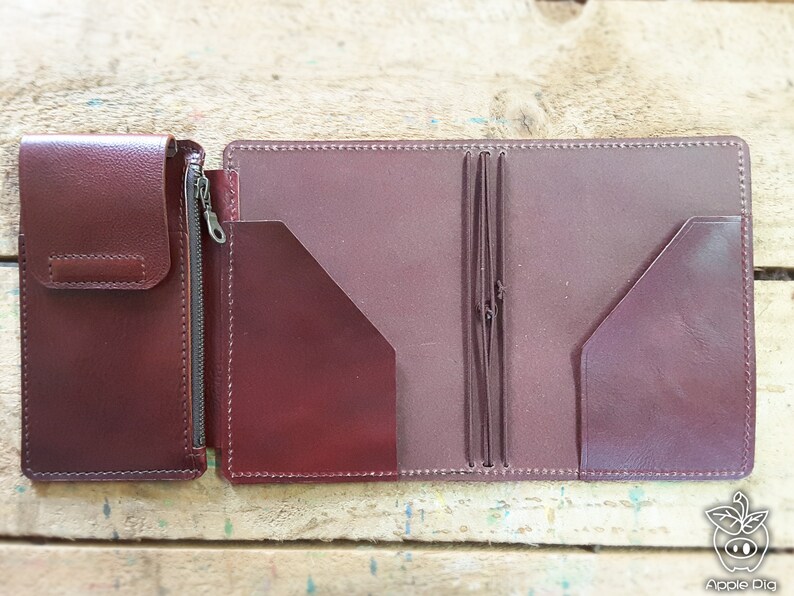 Front pocket Traveler's Notebookfor all kinds leather | Etsy