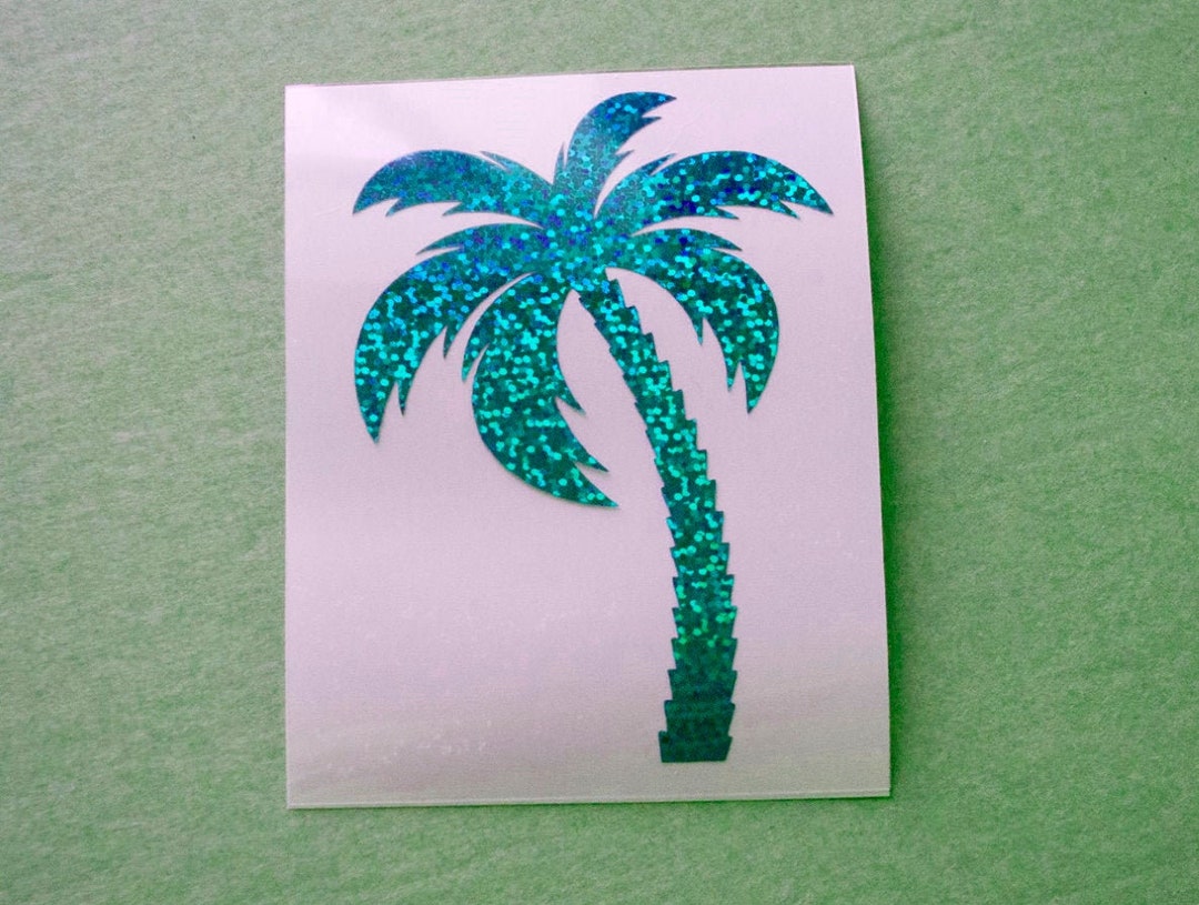 Palm Tree Iron On, Palm Tree Patch, Tropical Theme Iron On, Palm Tree ...