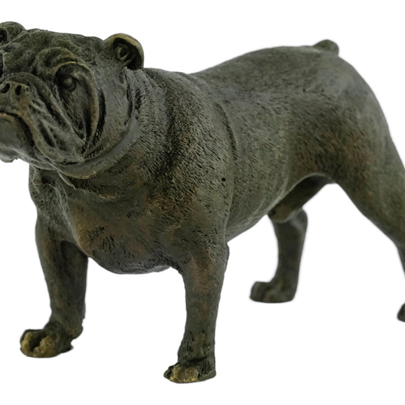 Bulldog Statue - Etsy