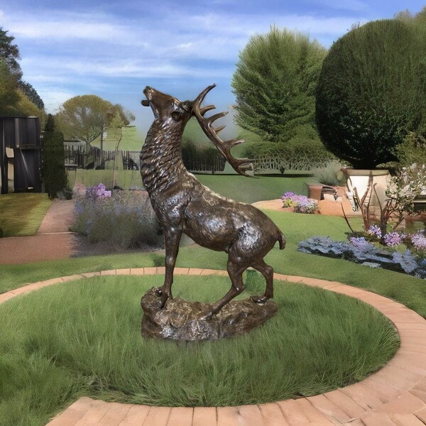 Deer Statue - Etsy