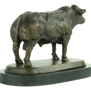 Bronze Ox Sculpture Animal Art Statue Bronze Cow Statue Cow - Etsy