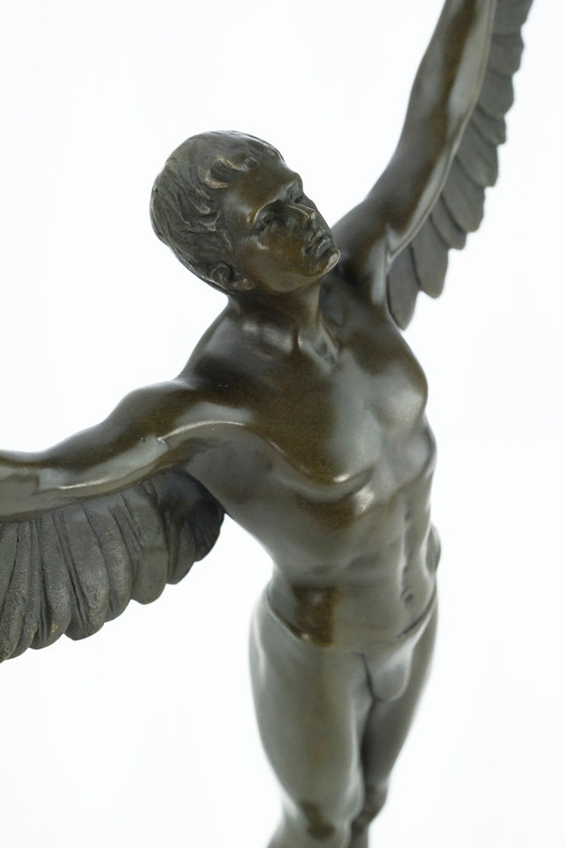 Bronze Icarus Sculpture Greek Mythology Sculpture Bronze | Etsy