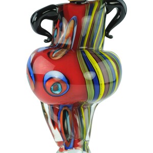 Murano Glass Sculpture of a Voluptuous Female Dancer Colourful Glass ...