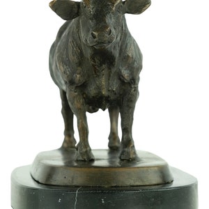 Bronze Ox Sculpture Animal Art Statue Bronze Cow Statue Cow - Etsy