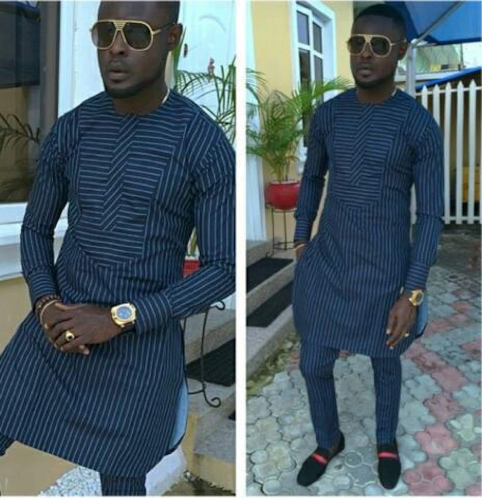 Simply Modern Dashiki Suite,african Men's Clothing,two Piece Suite ...