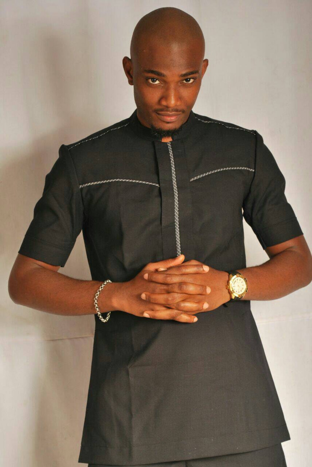 Stylish Modern Dashiki Suite,african Men's Clothing,two Piece Suite ...
