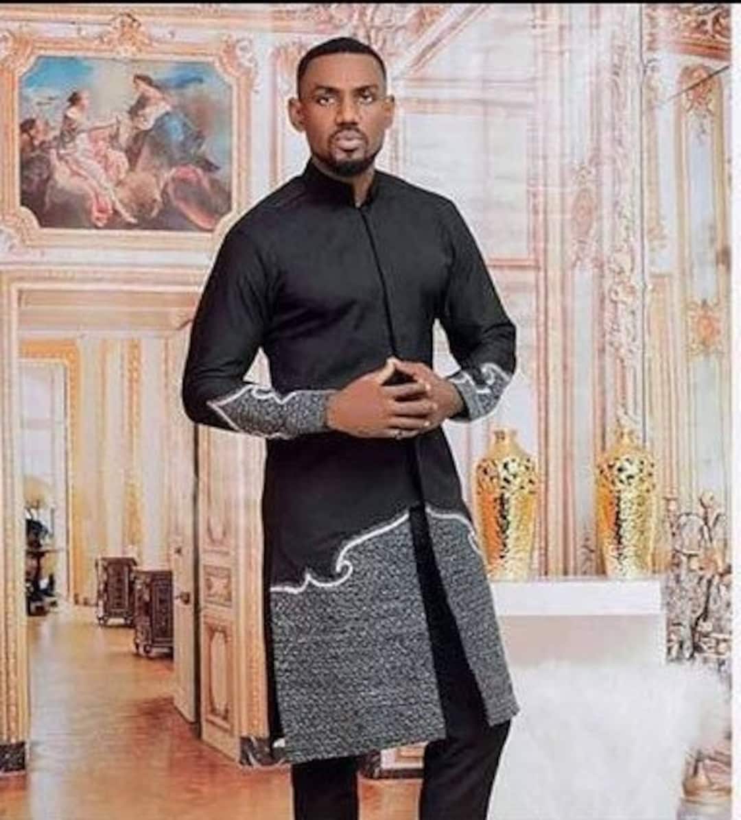 African Dashiki Men's Clothing,stunning Two Piece Special Occasion ...