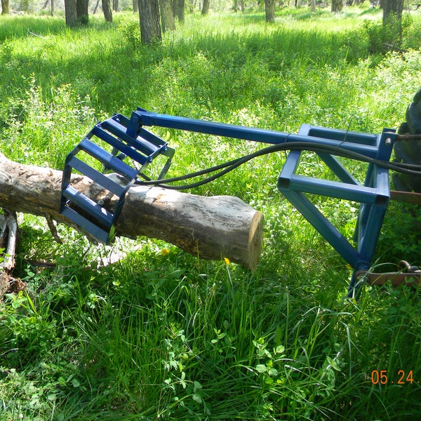 Tractor With Grapple - Etsy