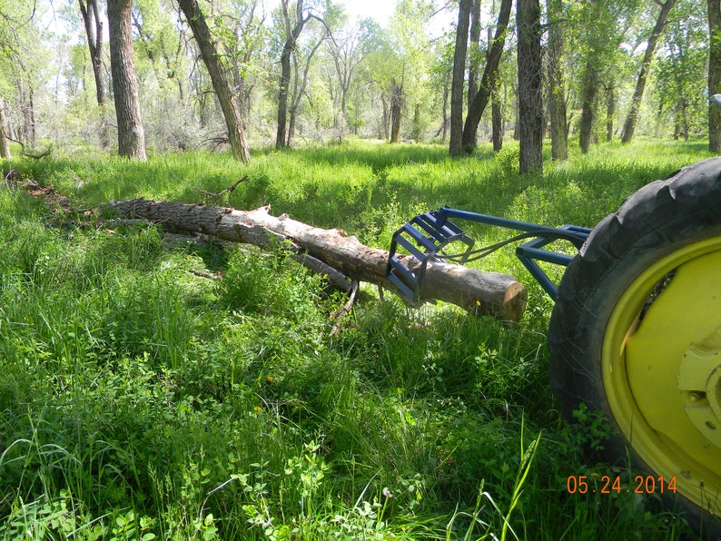 Plans to Make a Tractor Mounted (3 Point) Log Grapple - Etsy