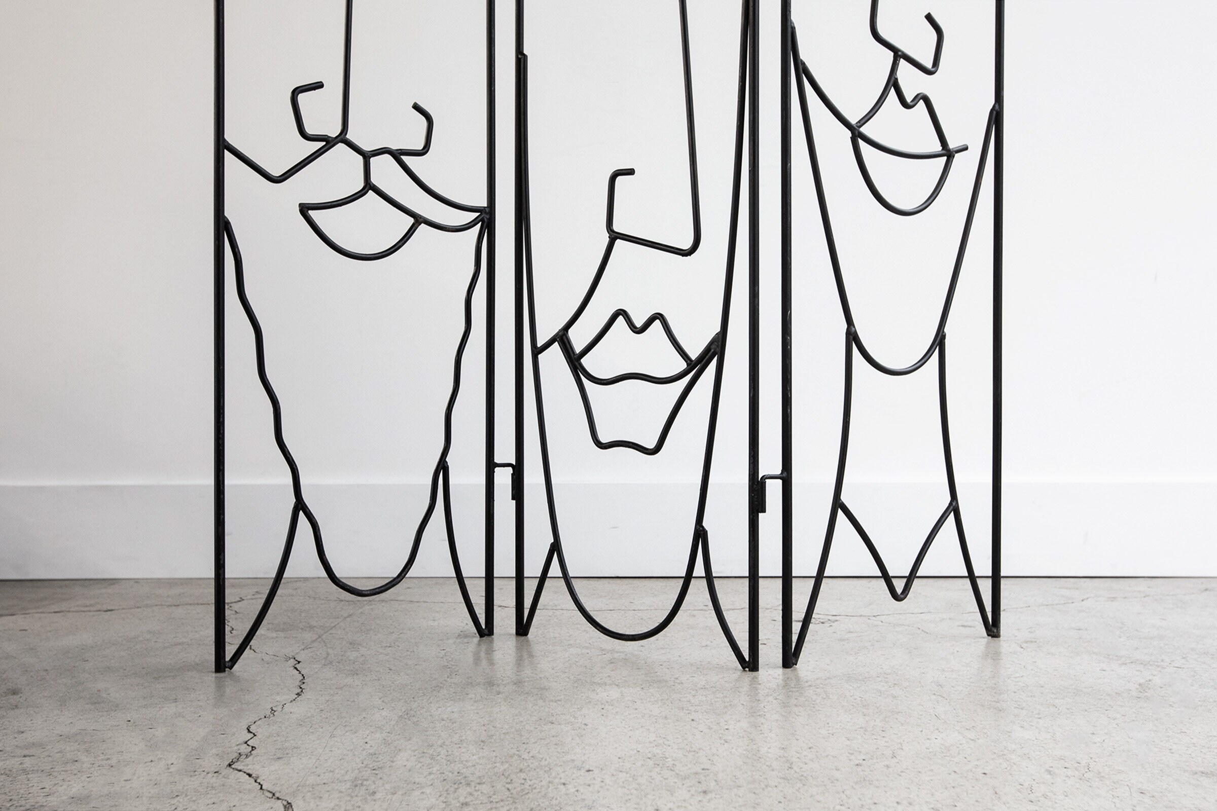 SOLD | Vintage Sculptural Room Divider Screen by John Risley Circa 1970 ...