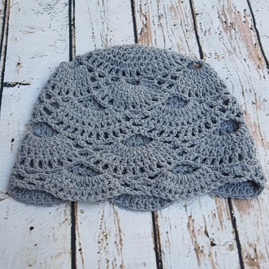 The Ios Hat Crochet Pattern PDF Virus Hat Lace Beanie DIY - Etsy