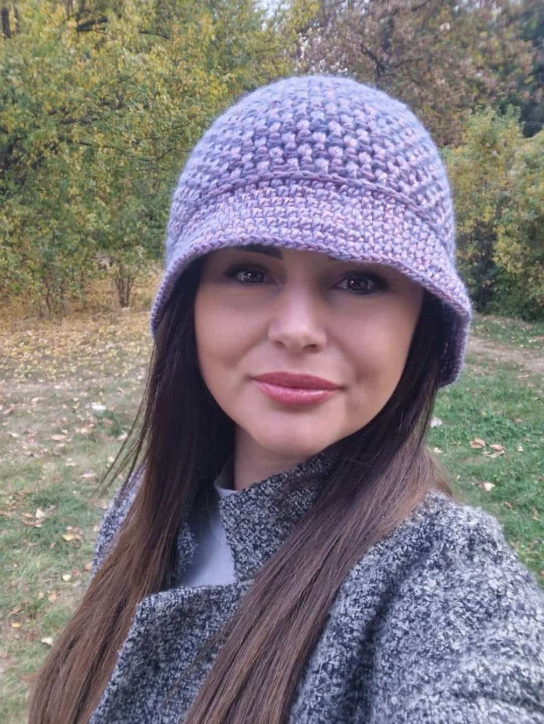 The Alpine Bucket Hat Crochet Pattern PDF Alpine Stitch Cloche Beanie ...