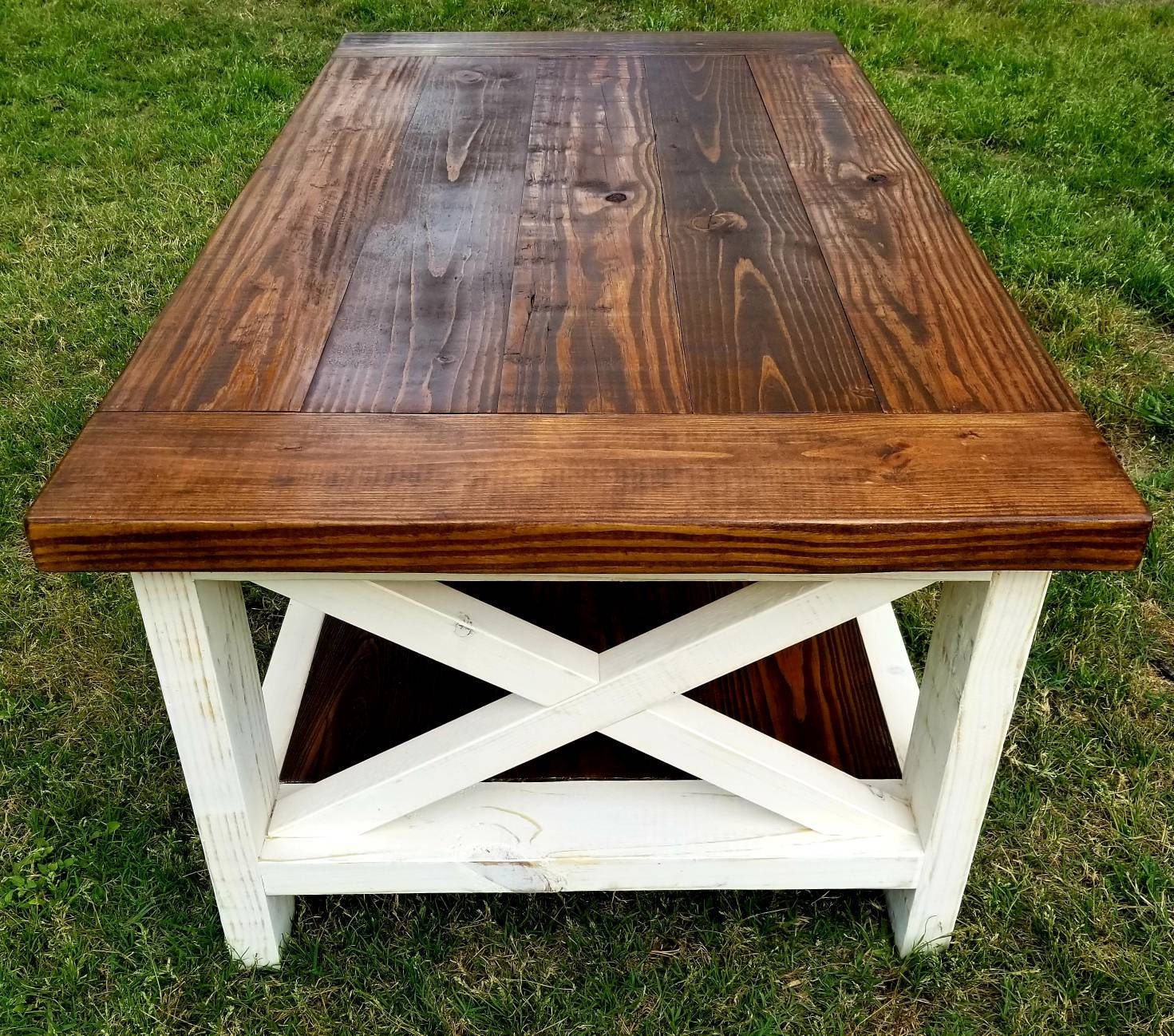 Farmhouse Coffee Table (TEXAS Delivery/pick up ONLY. No Shipping.) - Etsy