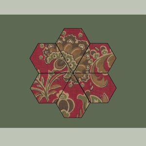 1" Iron on EPP Jewels: English Paper Piecing Templates - Etsy