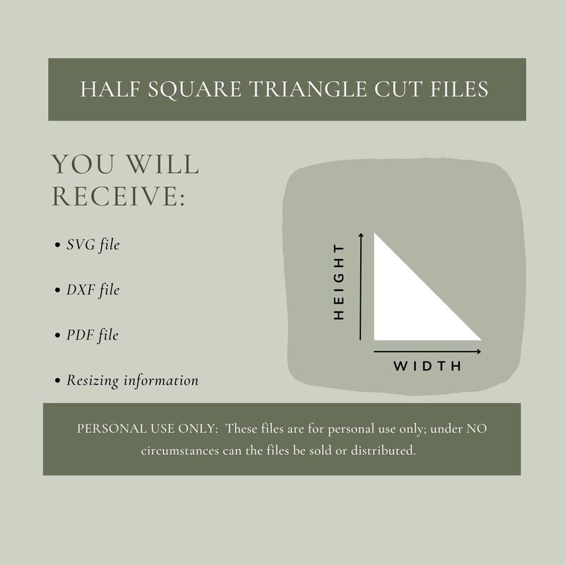 Half Square Triangle - Etsy