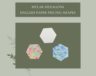 2 1/2 Hexagon for English Paper Piecing Shapes by All - Etsy