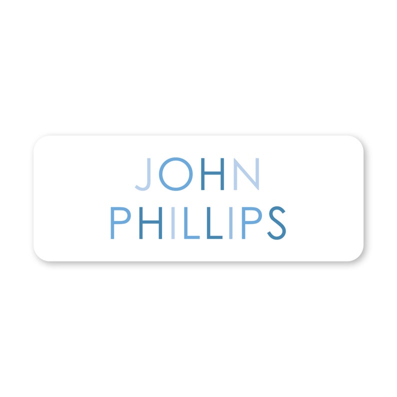 Multi-name Back to School Weatherproof Vinyl Labels | Children ...
