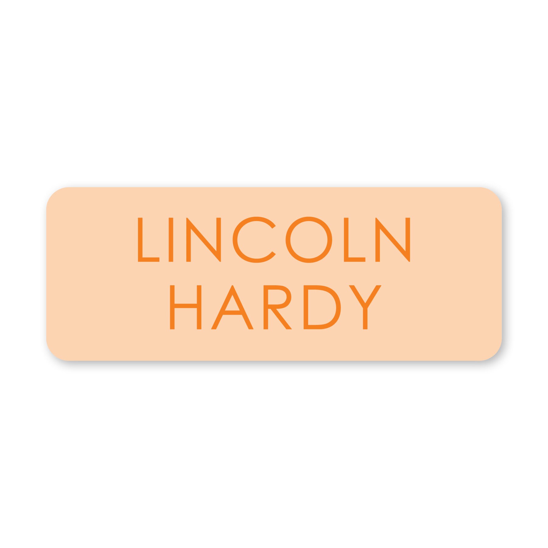 Tonal-name Back to School Weatherproof Vinyl Labels Children Classroom ...