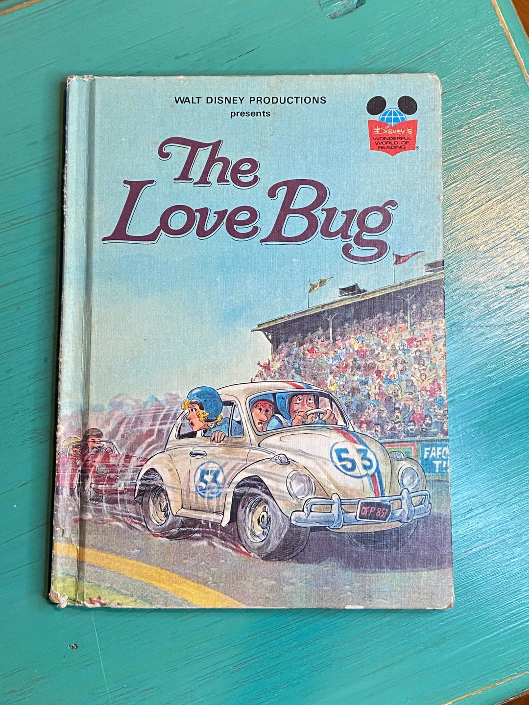Vintage 1979 the Love Bug / Walt Disney's Wonderful World of Reading ...