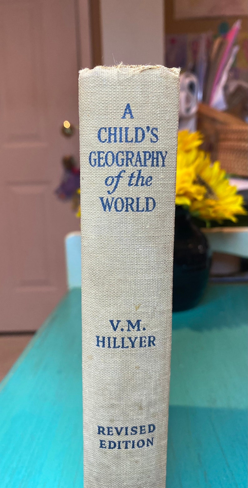 A Child's Geography of the World 1951 Hardback / V. M. - Etsy