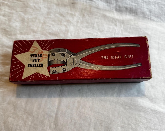 Vintage York Texan Nut Sheller Original Box / Pecan, English Walnuts ...