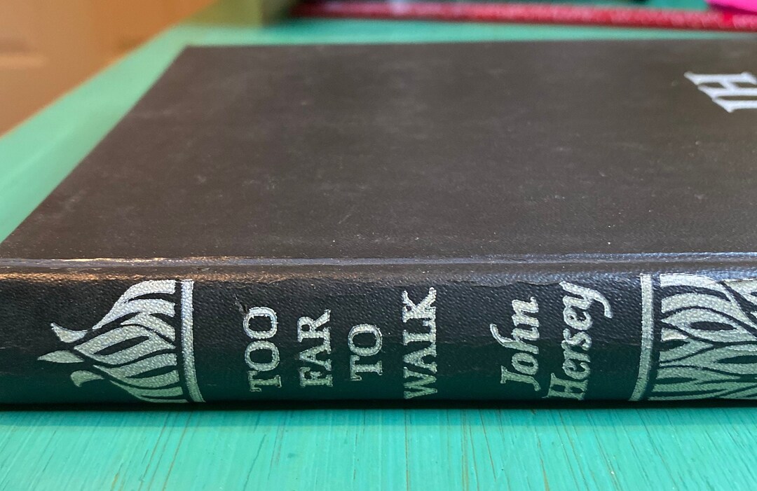 too-far-to-walk-john-hersey-1966-hardback-no-dj-borzoi-book-by