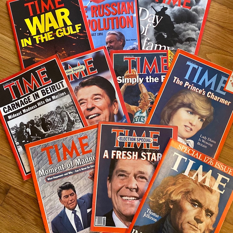 Vintage Magazines - Etsy
