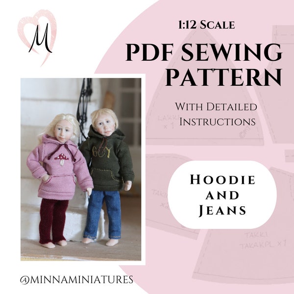 1/12 Scale Doll House Pattern - Etsy