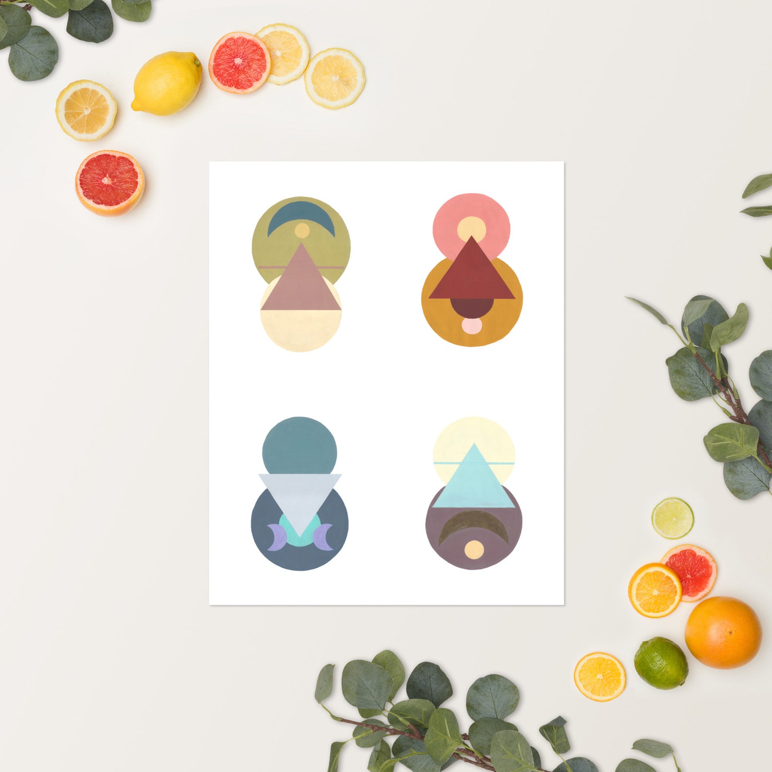 Four Elements Poster - Etsy