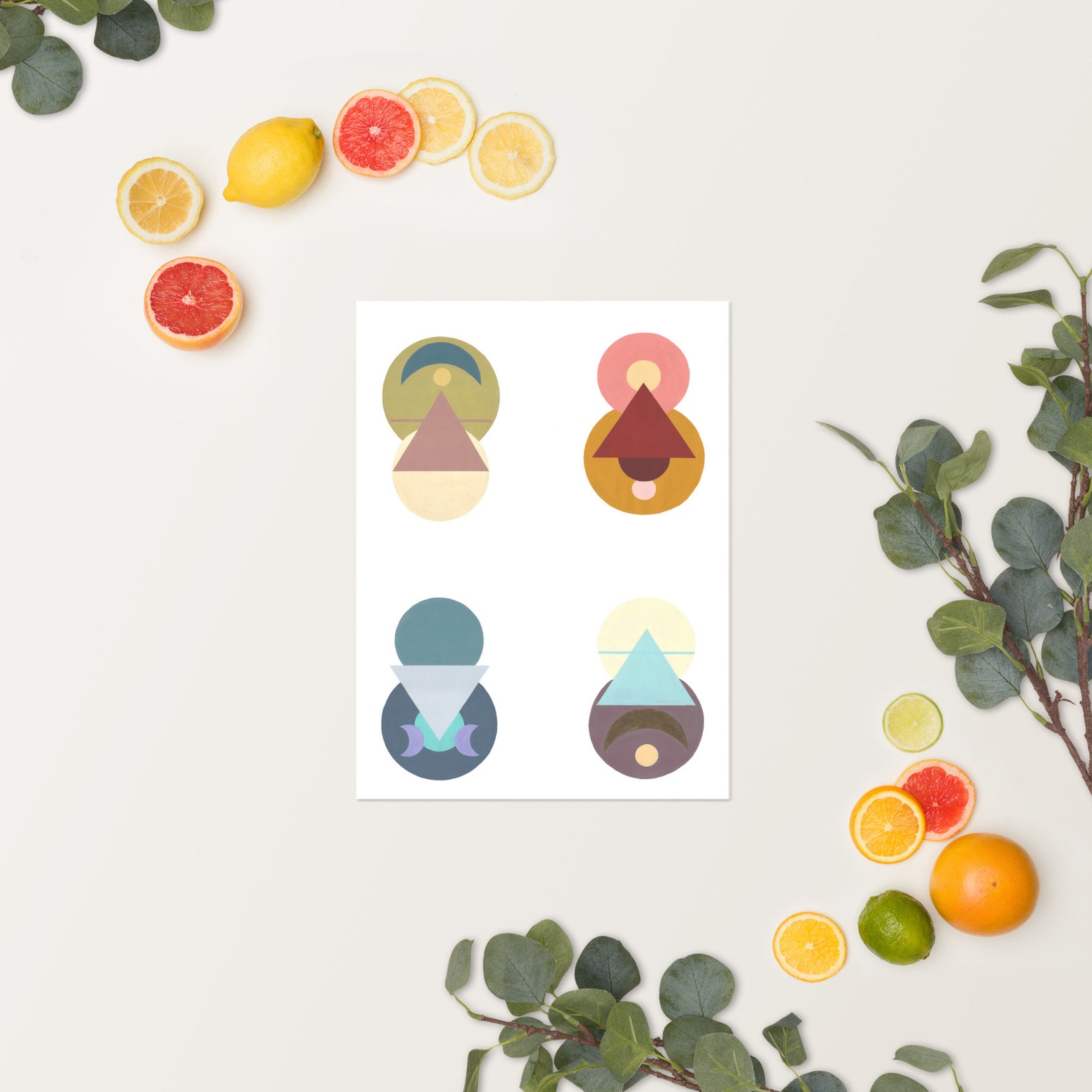 Four Elements Poster - Etsy