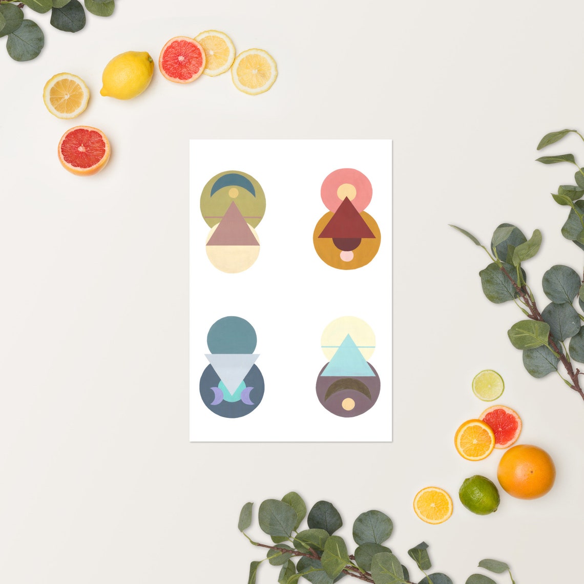 Four Elements Poster - Etsy