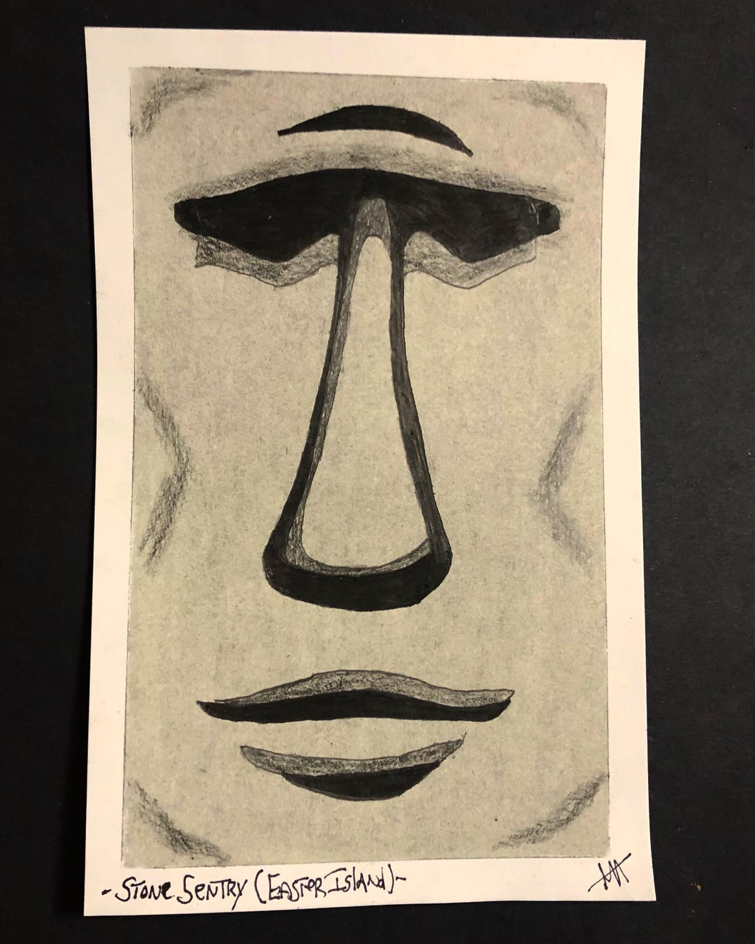 Stone Sentry (easter Island) - Etsy