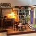 Detective Agency Completed Diorama Dollhouse Room Lighted - Etsy