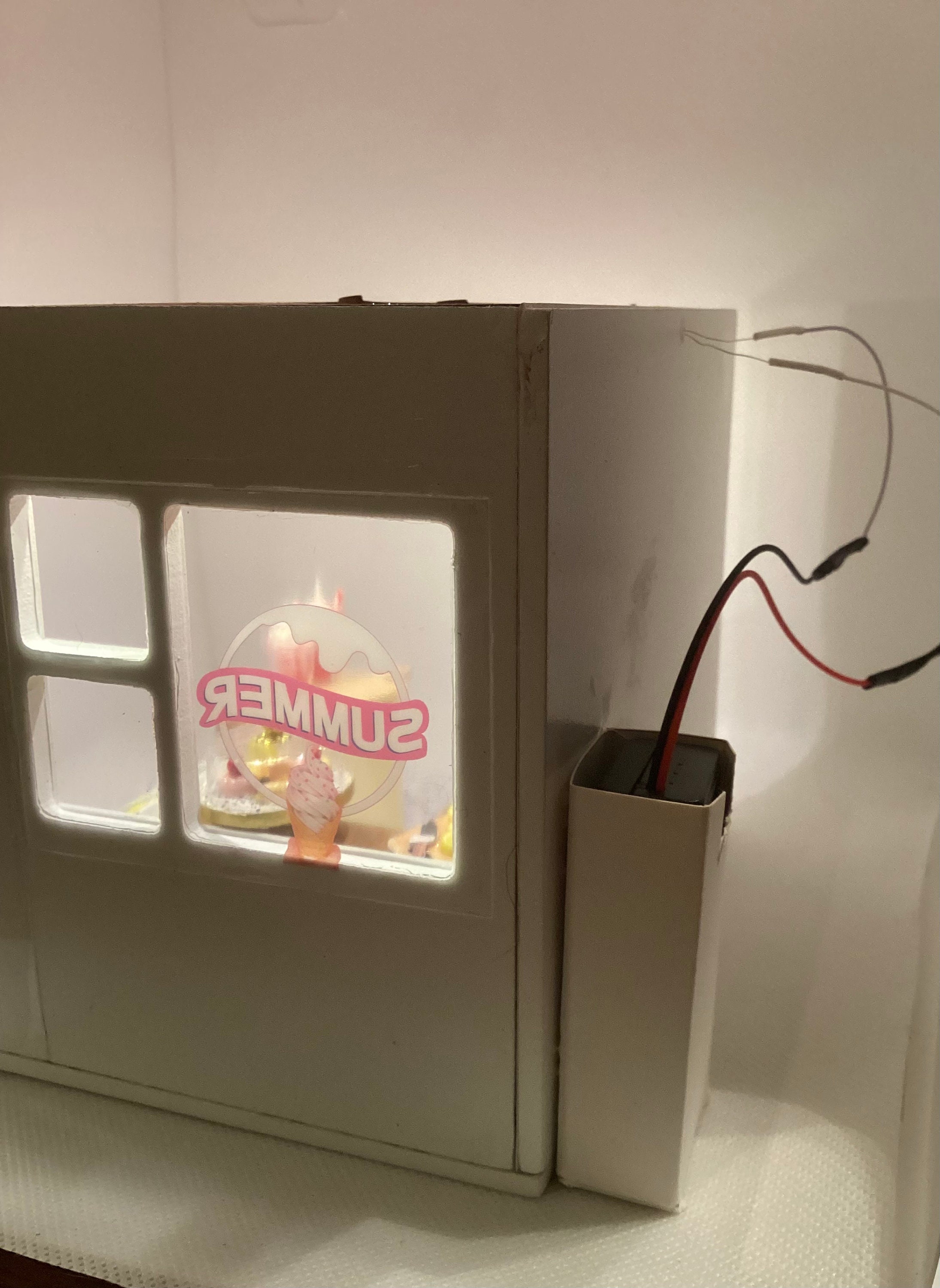 Miniature Ice Cream Shop 1:6 Scale W/ Lights - Etsy