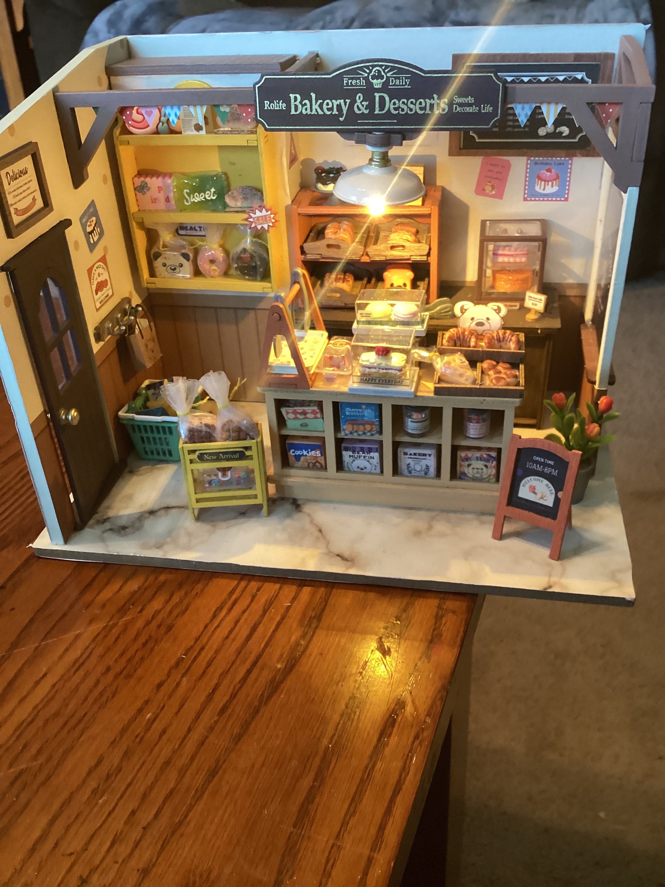 Miniature Room Bakery OOAK Handmade Completed Dollhouse - Etsy