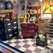 Completed Miniature Auto Repair Shop Garage Lighted OOAK - Etsy
