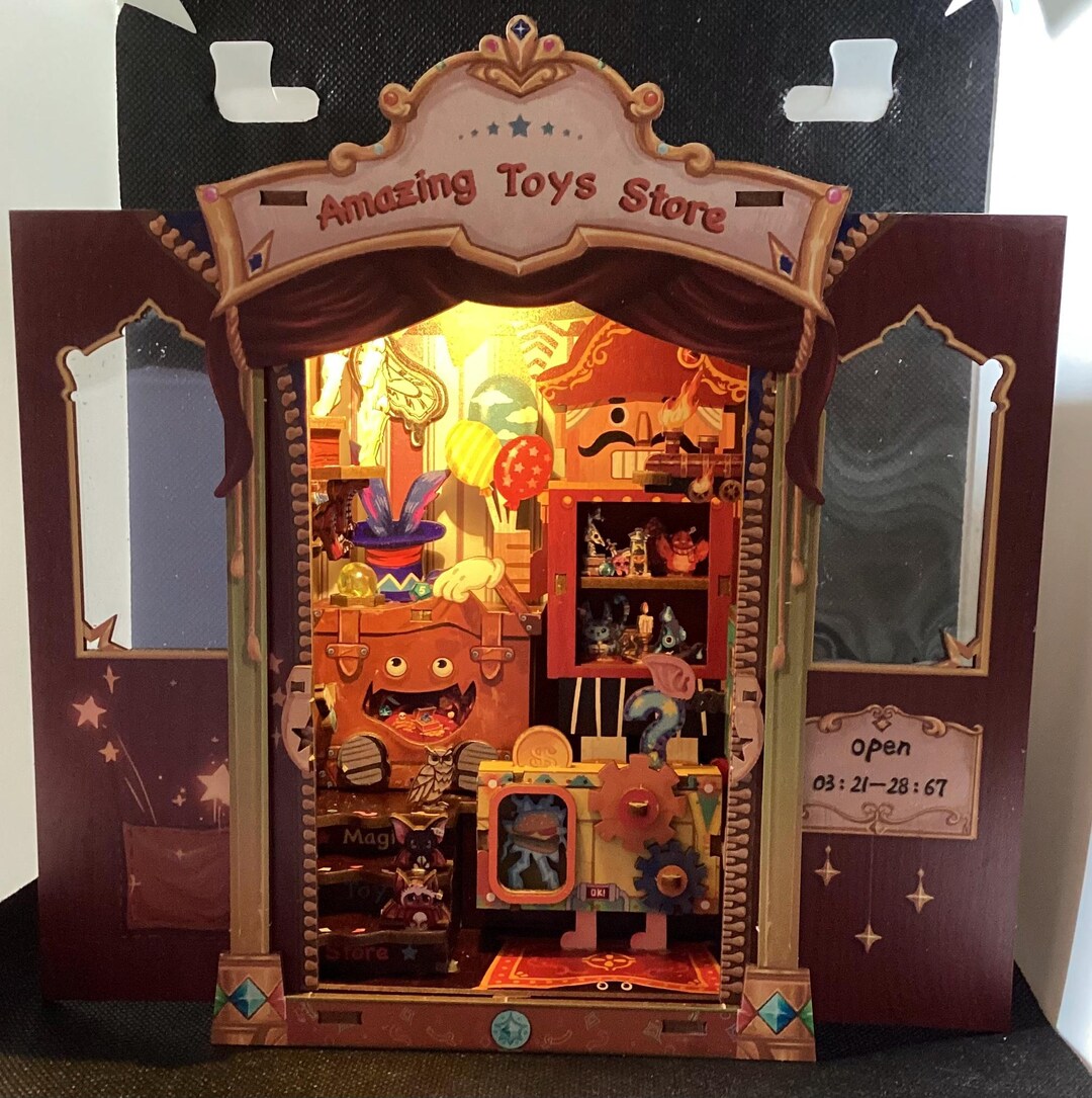 Miniature Amazing Toy Store Completed Lighted OOAK Dollhouse - Etsy