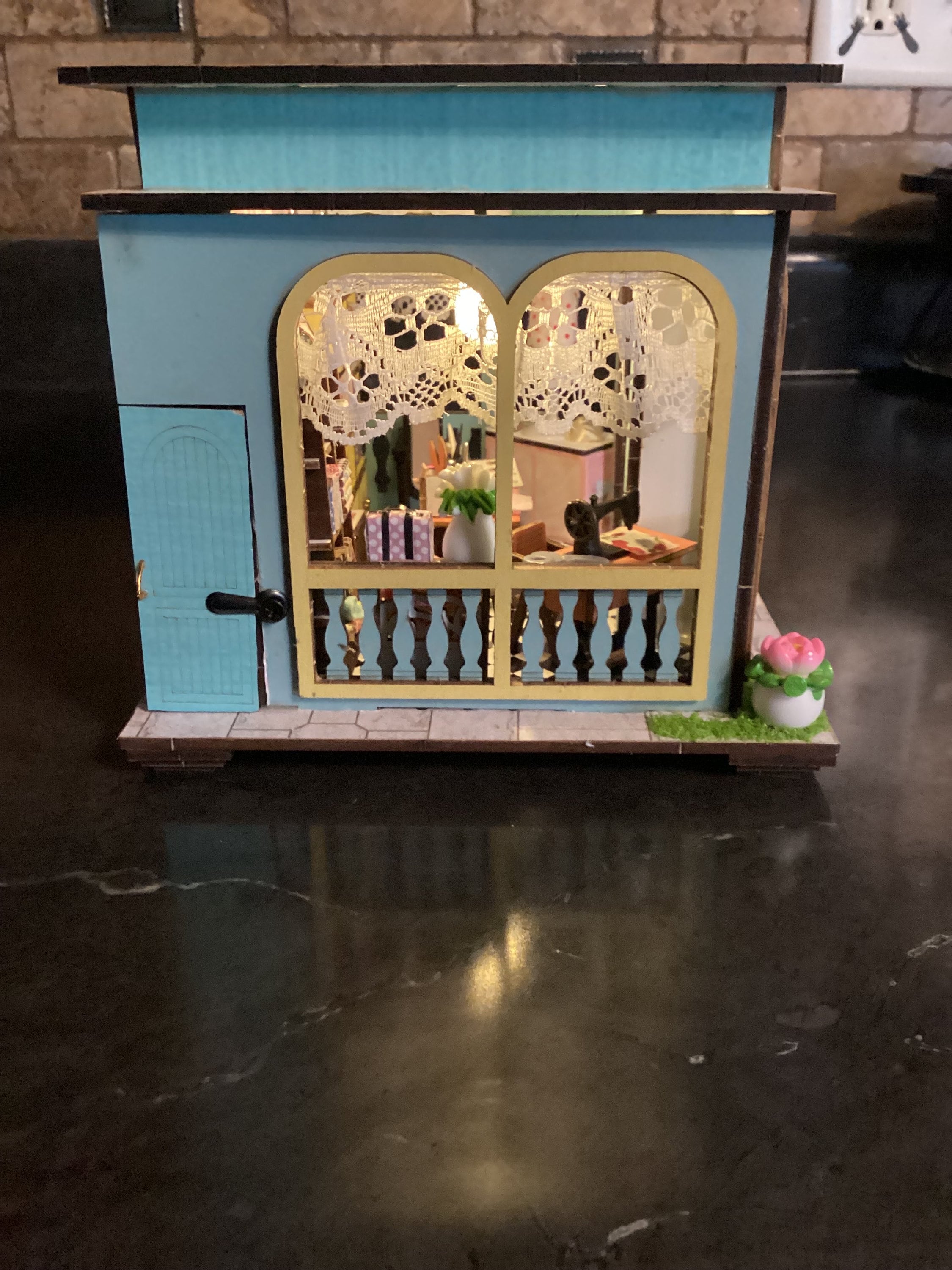 Completed Miniature Room Store Tailor Shop Lighted DIY - Etsy