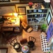 Detective Agency Completed Diorama Dollhouse Room Lighted - Etsy
